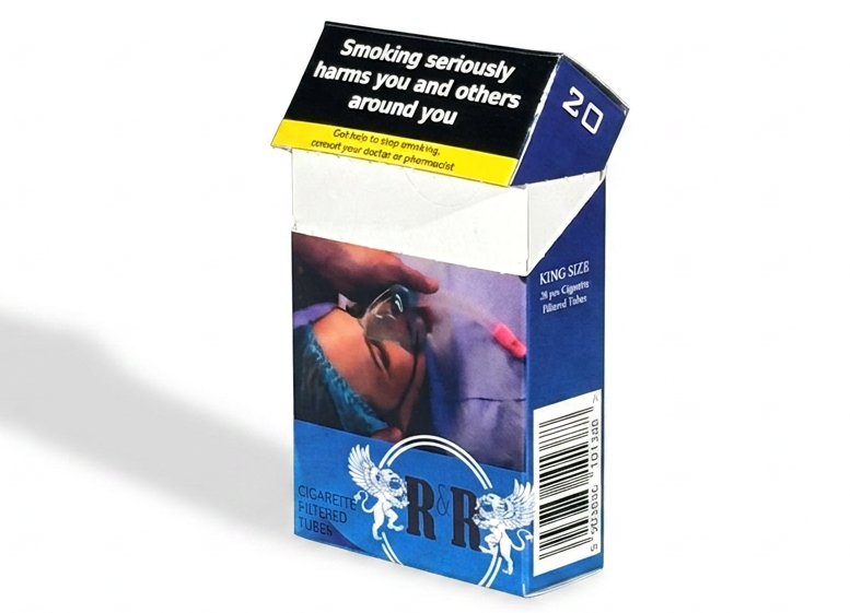 Cigarette Packs with Tear-Off Element Boxes, Cigarette Tube Packaging ...